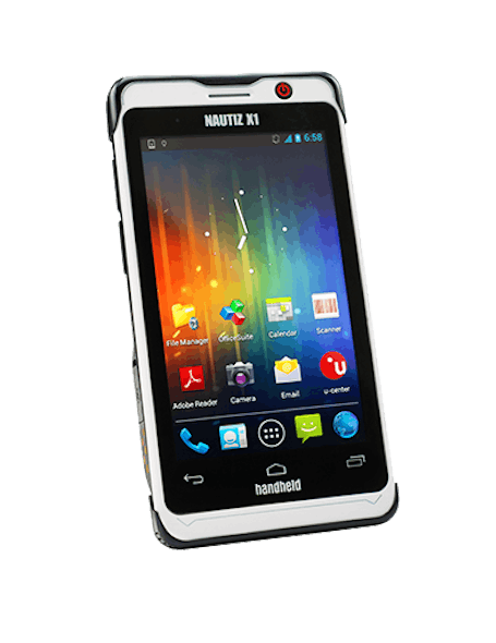 Mobile computer: NAUTIZ X1 ultra-rugged handheld now with Windows ...