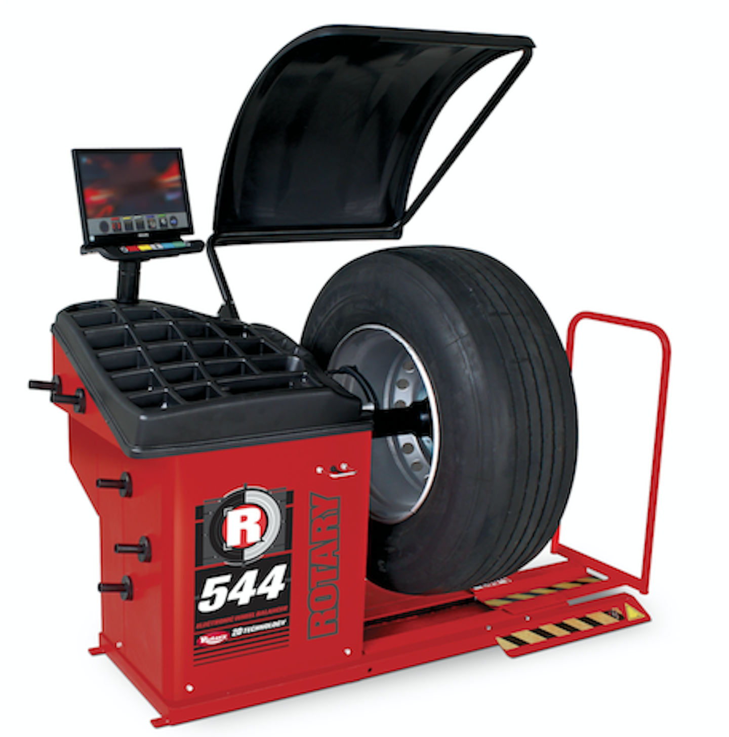 Truck tires: Wheel balancer quickly, accurately balances a wide array ...